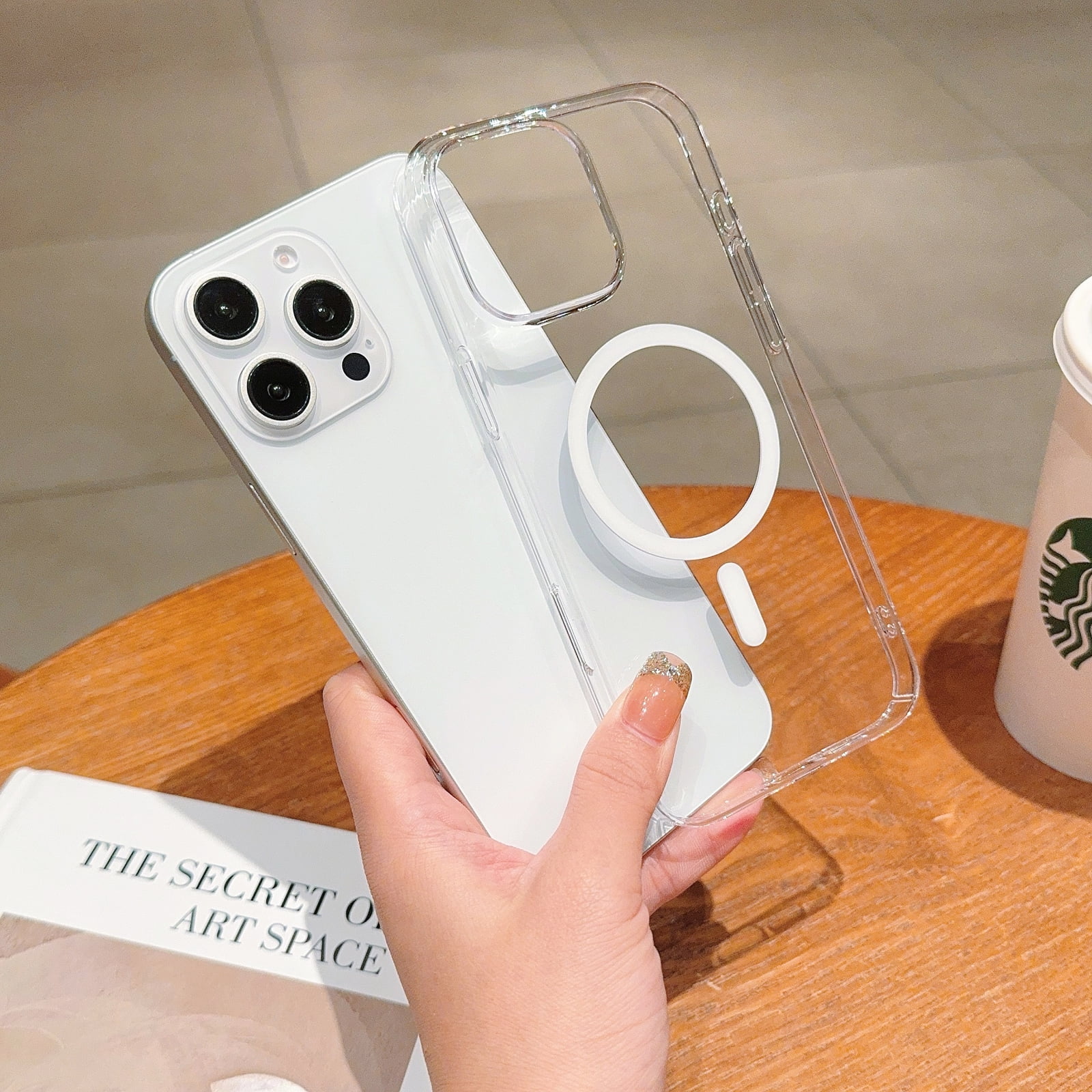 for iPhone 13 Pro Case Clear, Compatible with MagSafe, [Military-Grade ...