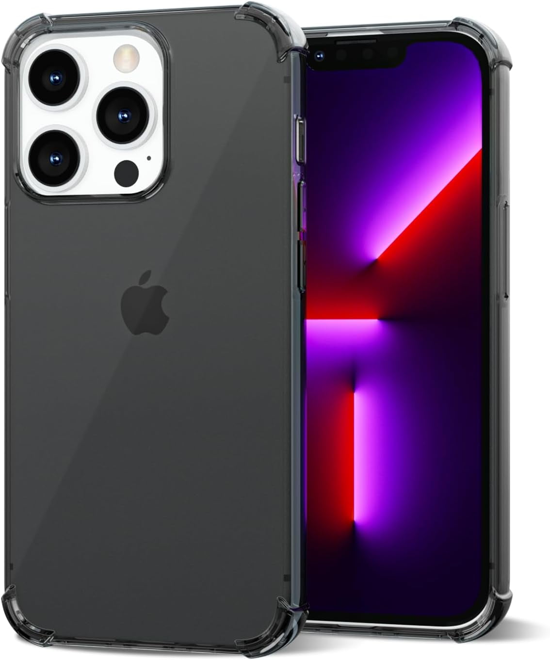 iPhone 13 Pro Case Clear Silicone, Transparent Thin Slim Flexible TPU ...