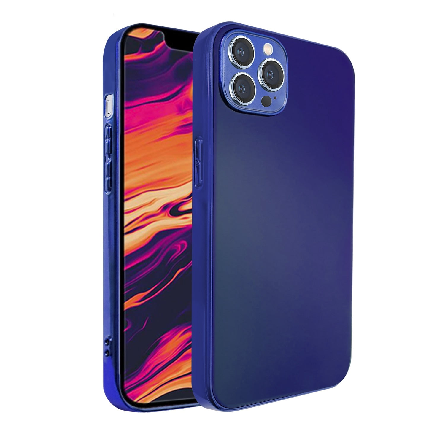 iPhone 13 Pro Case - Colored Reflective Mirror - Walmart.com
