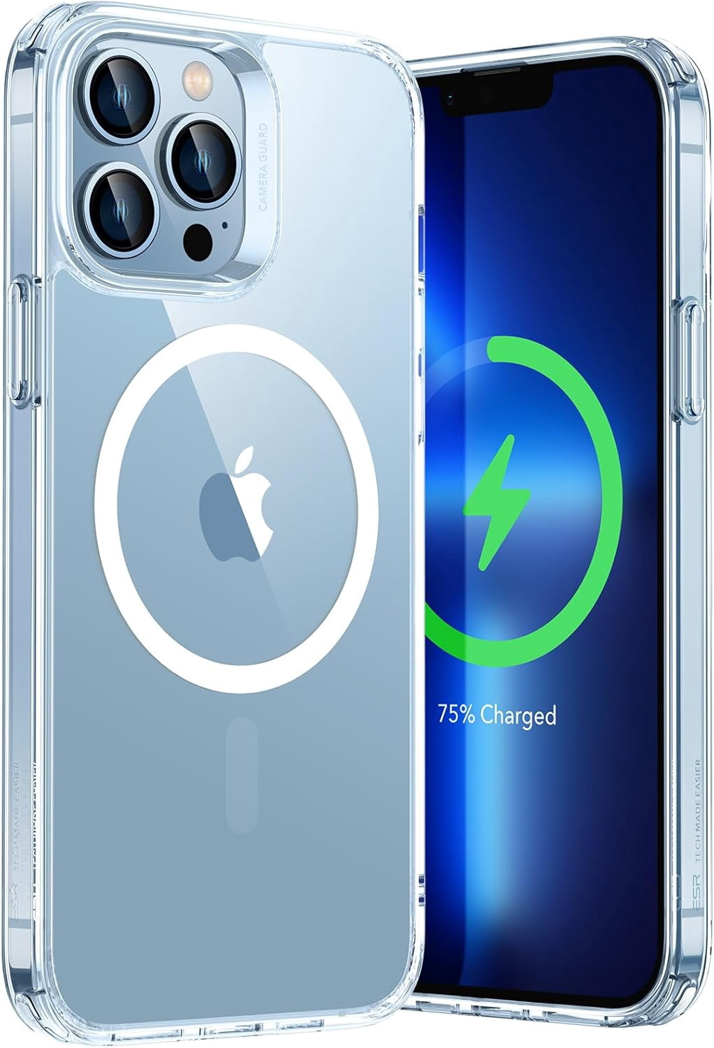 For iPhone 13 Pro Case, Compatible with MagSafe, Shockproof Military ...