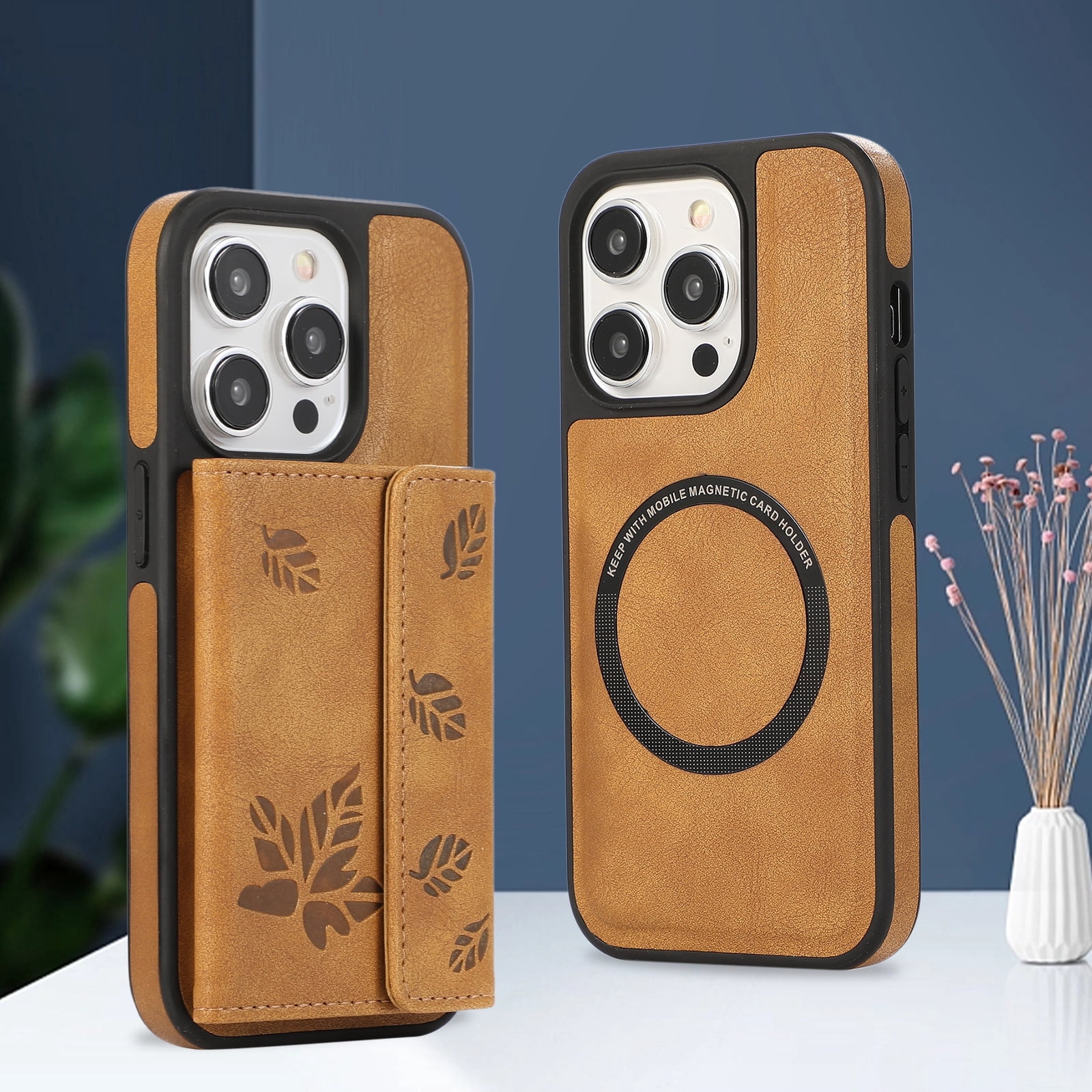 iPhone 13 Pro Case with Detachable Magnetic Cards Holder, 2 In 1 Wallet ...