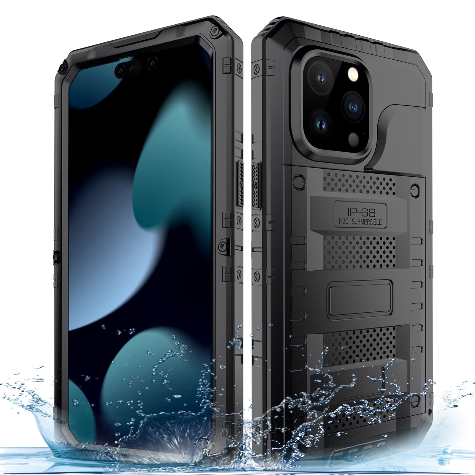 for iPhone 13 Pro Case, Military Grade IP68 Waterproof Dustproof ...