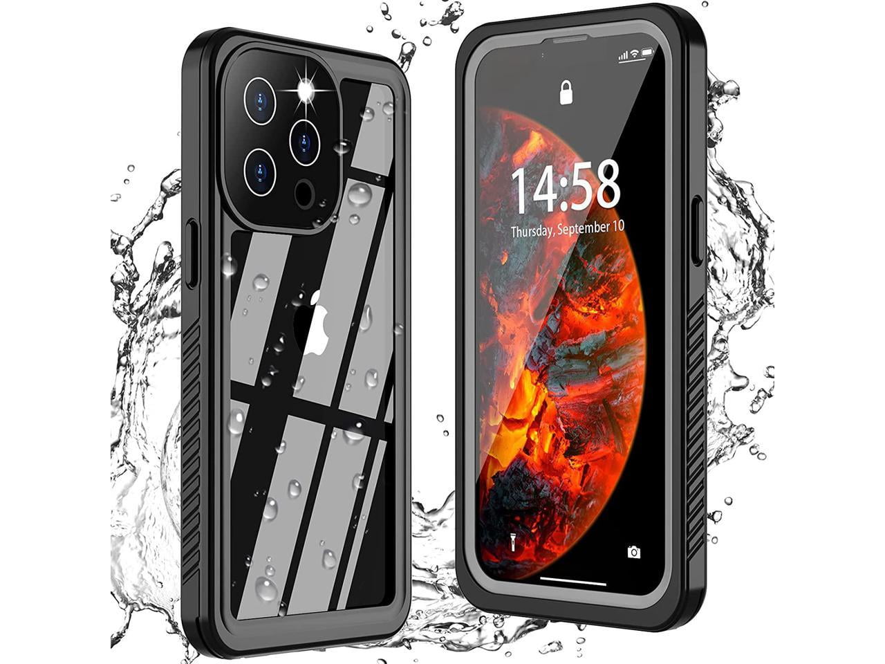for iPhone 13 Pro Case Waterproof, Built in Screen Protector 360° Full Body Heavy Duty ...