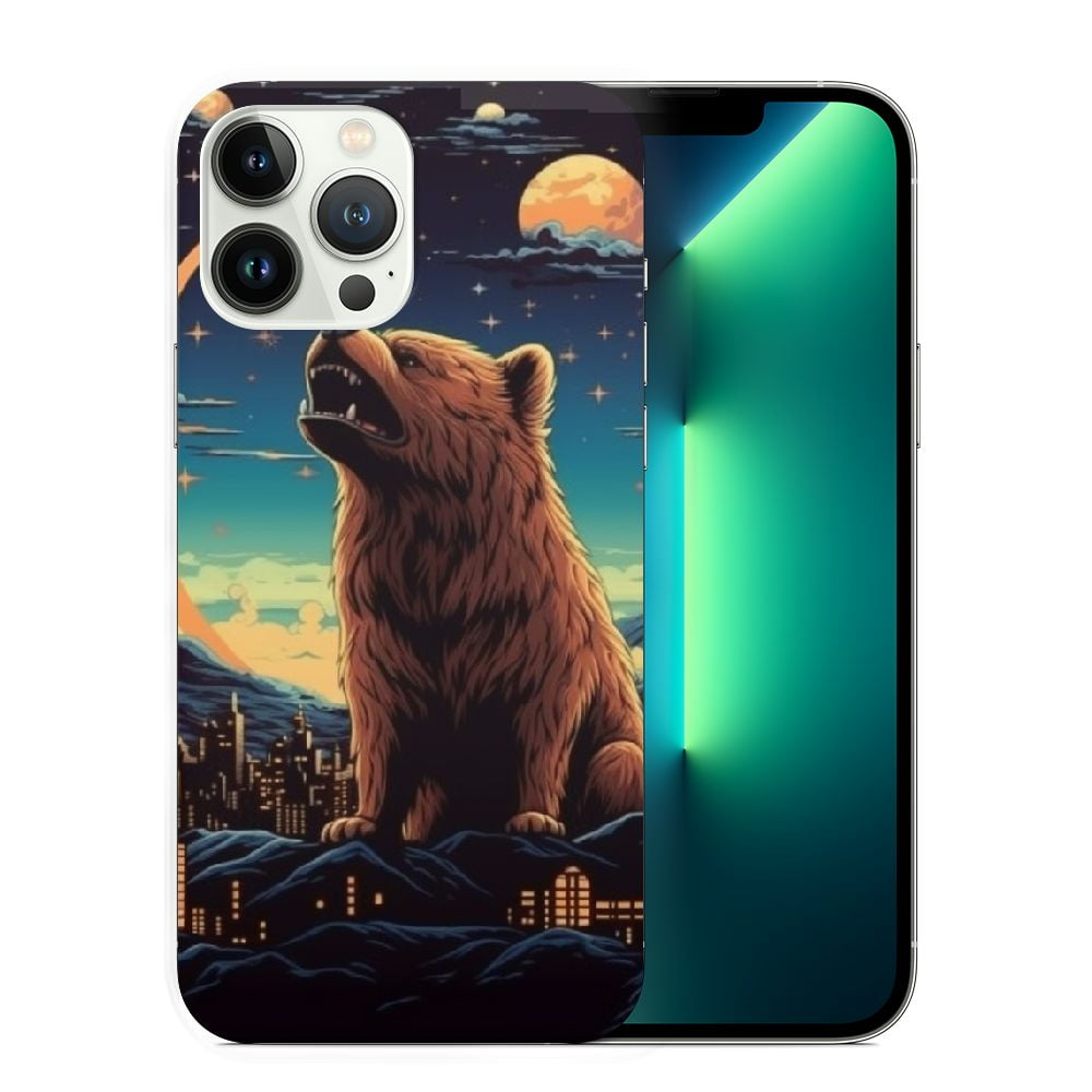 iPhone 13 Pro Chow Chow - Pet Dog Breed Moon Howling Case - Walmart.com