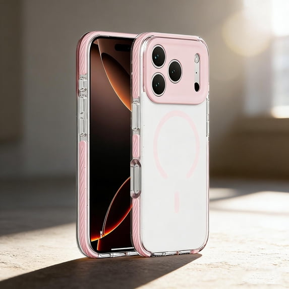 for iPhone 13 Pro Clear Magnetic Case Compatible with Mag-Safe, Thin ...