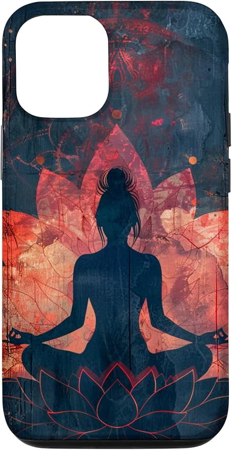 iPhone 13 Pro Lotus flower yoga phone Case - Walmart.com