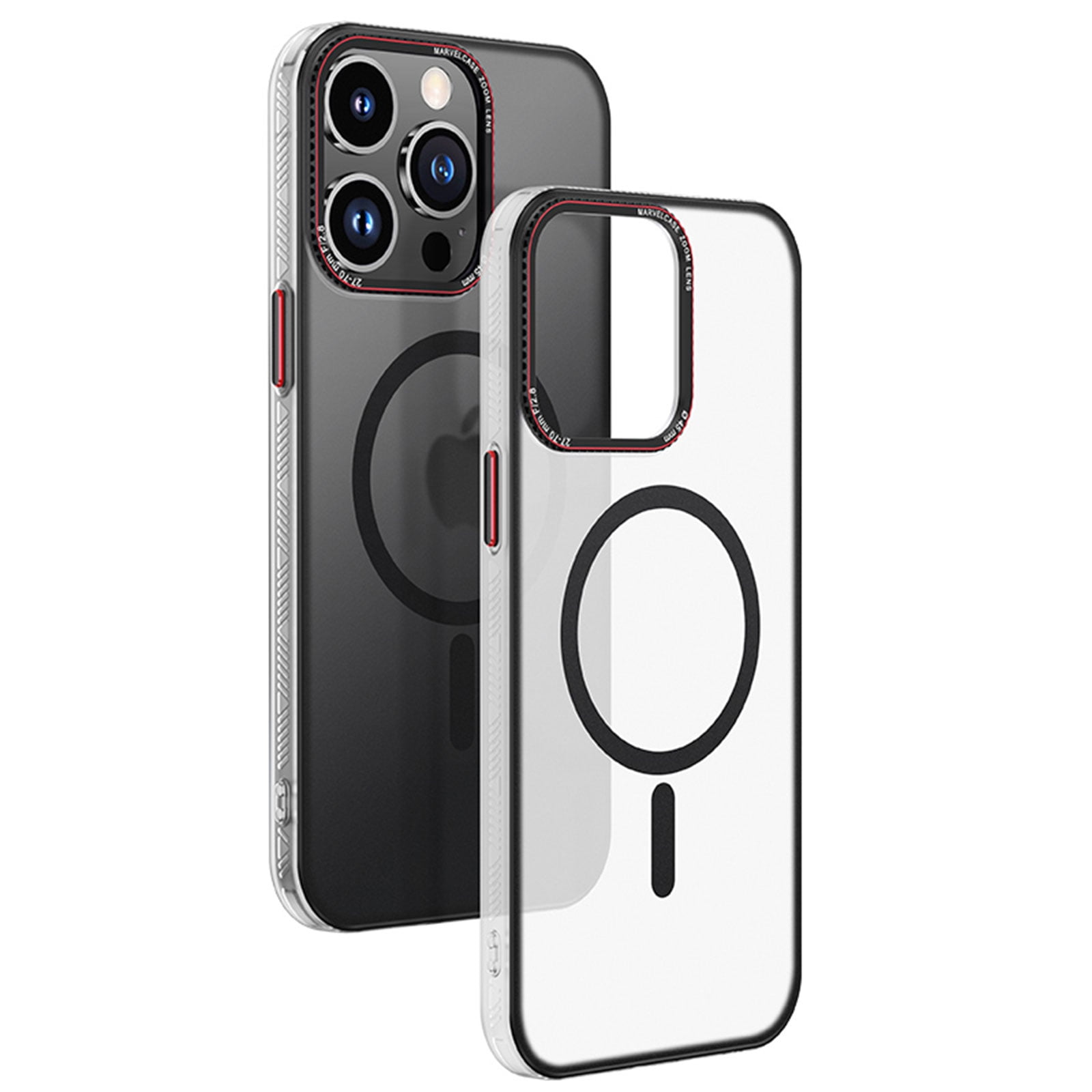 for iPhone 13 Pro Magnetic Case, Built in Magnets Compatible with ...