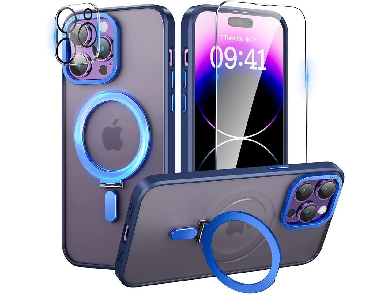 For iPhone 13 Pro Max 6.7 inch Case with Magnetic Invisible Stand ...
