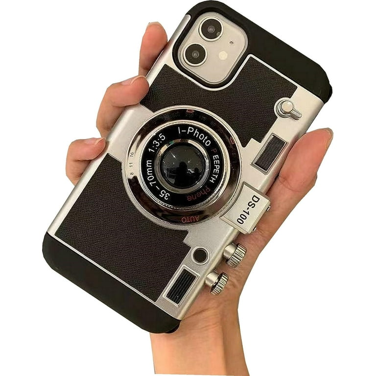 retro camera iphone case