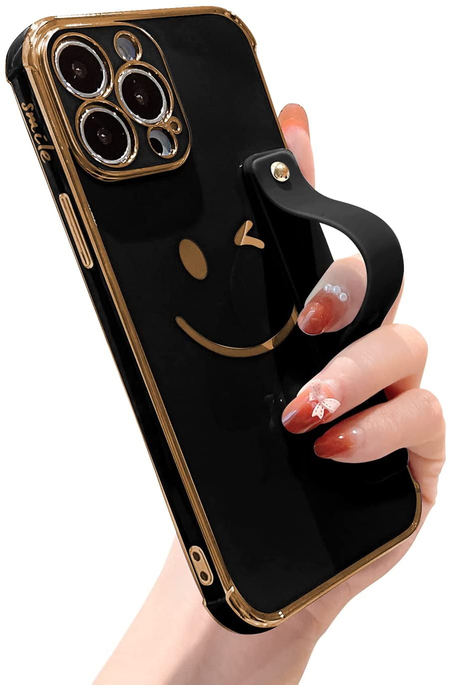 iPhone 13 Pro Max Case with Finger Grip Holder, Fun Designer ...