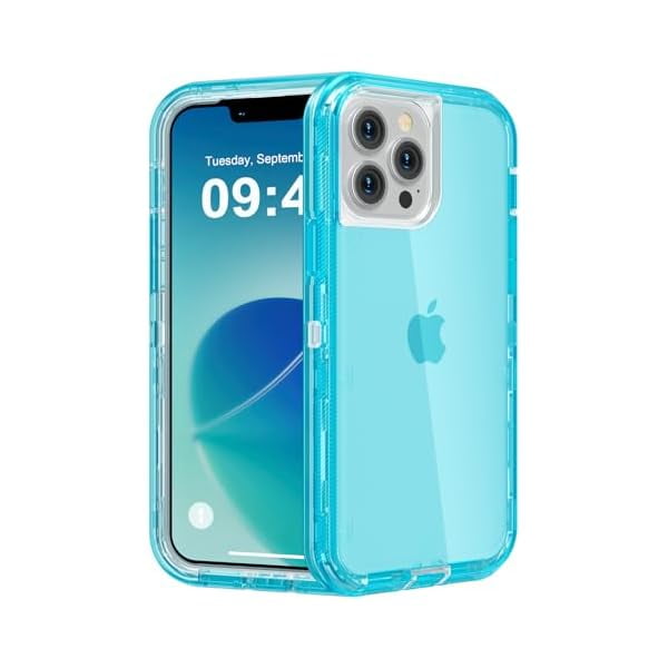 for iPhone 13 Pro Max Case, Heavy Duty Shockproof Protection Phone ...