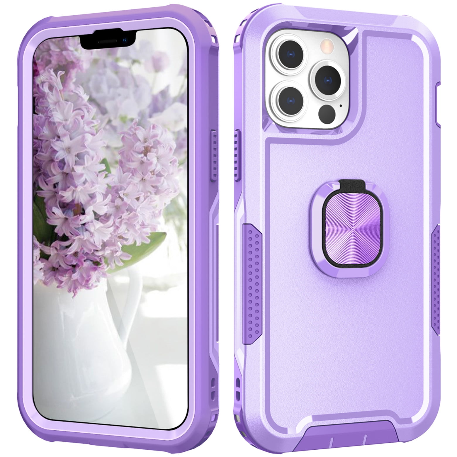 for iPhone 13 Pro Max Case, Rugged Shockproof Heavy Duty Soft TPU ...