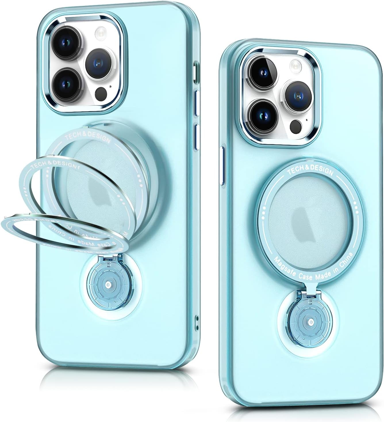 for iPhone 13 Pro Max Case, with Stand Ring, [Compatible with Magsafe ...