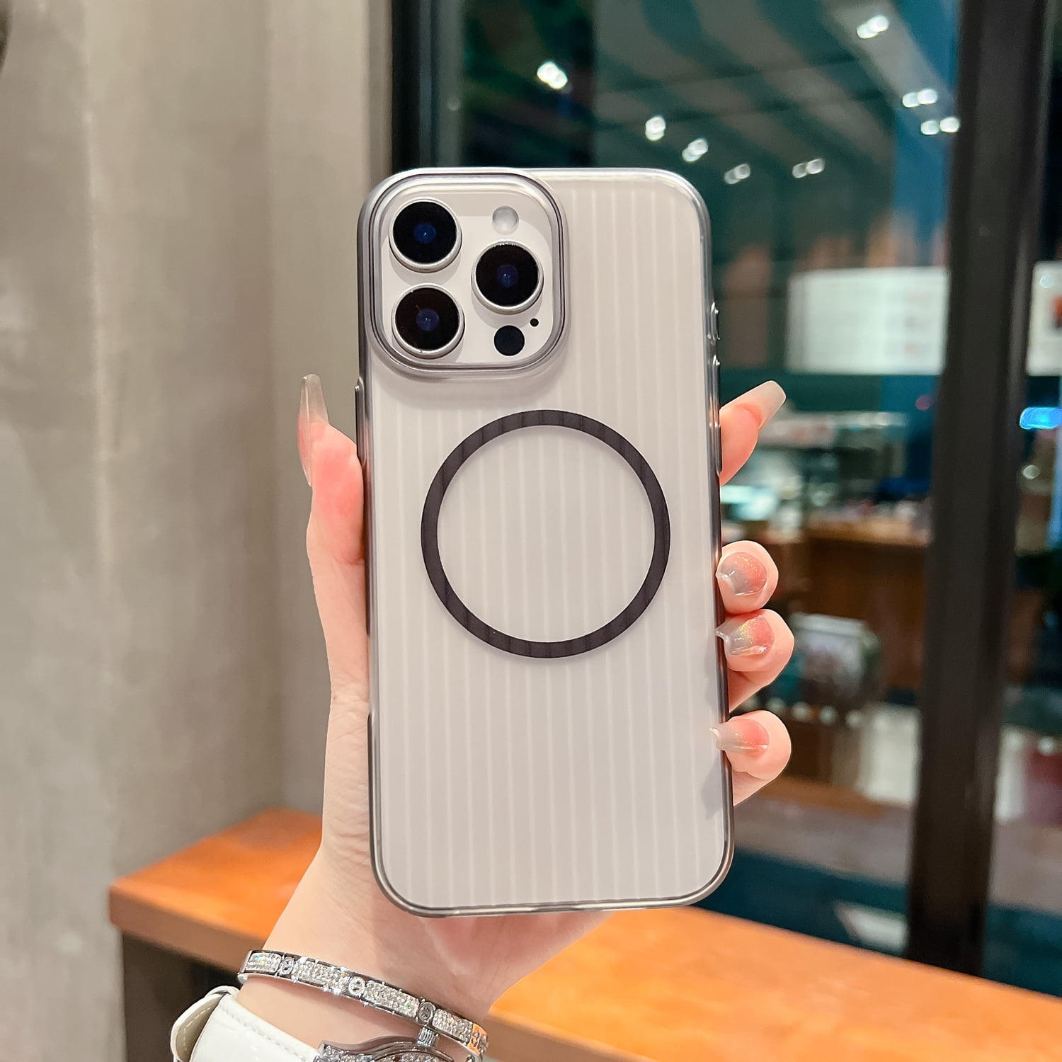 for iPhone 13 Pro Max Clear Case, Compatible with Mag-Safe, Shockproof ...