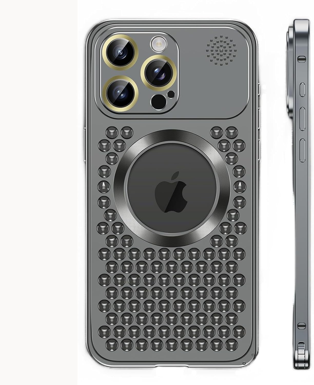 for iPhone 13 Pro Max Magnetic Case Heat Dissipation Cooling Phone Case ...