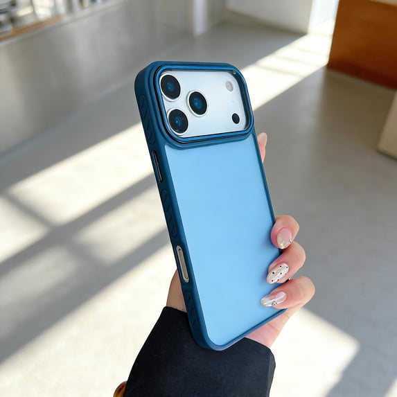 for iPhone 13 Pro Max Rugged Case, Skin-Feel Anti-Scratch Translucent ...