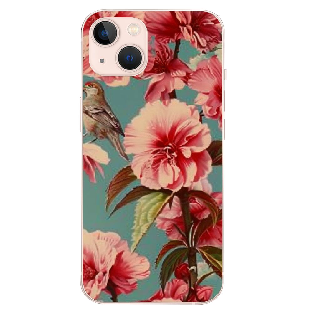 iPhone 13 Pro Max Vintage Classic Retro Cherry Blossom Flower Floral Lover Case - Walmart.com