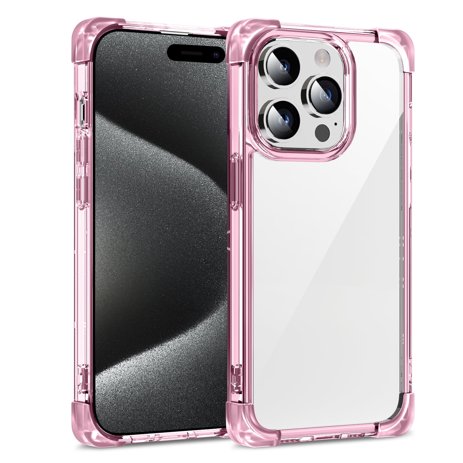 for iPhone 13 Pro Transparent Back Case, Stylish Frosted Lightweight ...