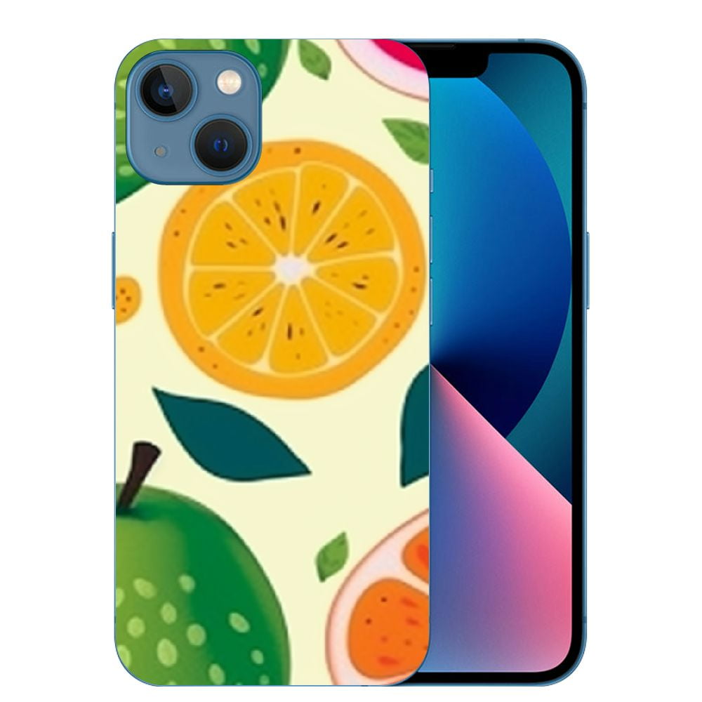 iPhone 13 Pro Vibrant Tropical Fruit Pattern Design Case - Walmart.com