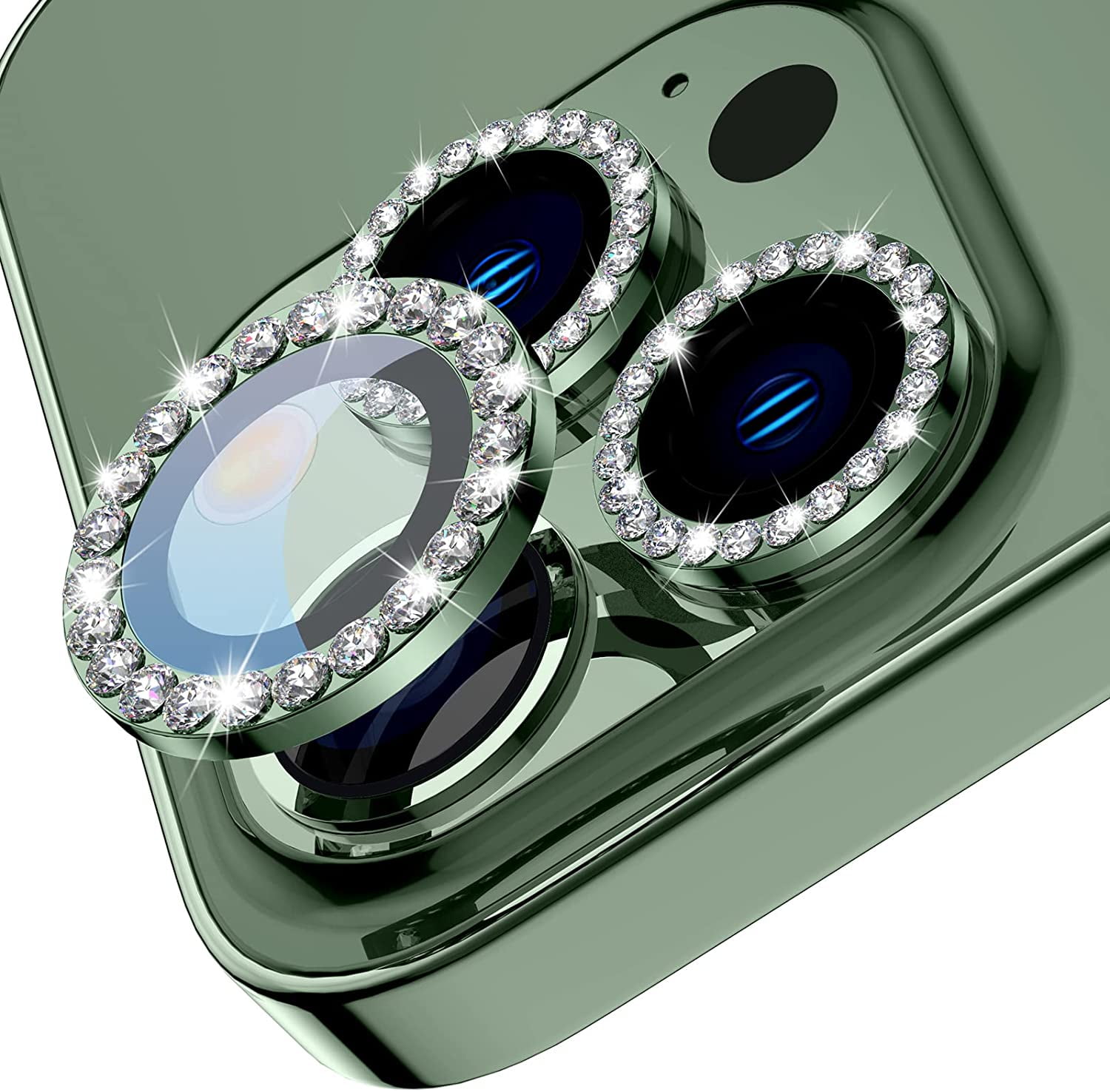 for iPhone 13 Pro/iPhone 13 Pro Max Camera Lens Protector Bling ...