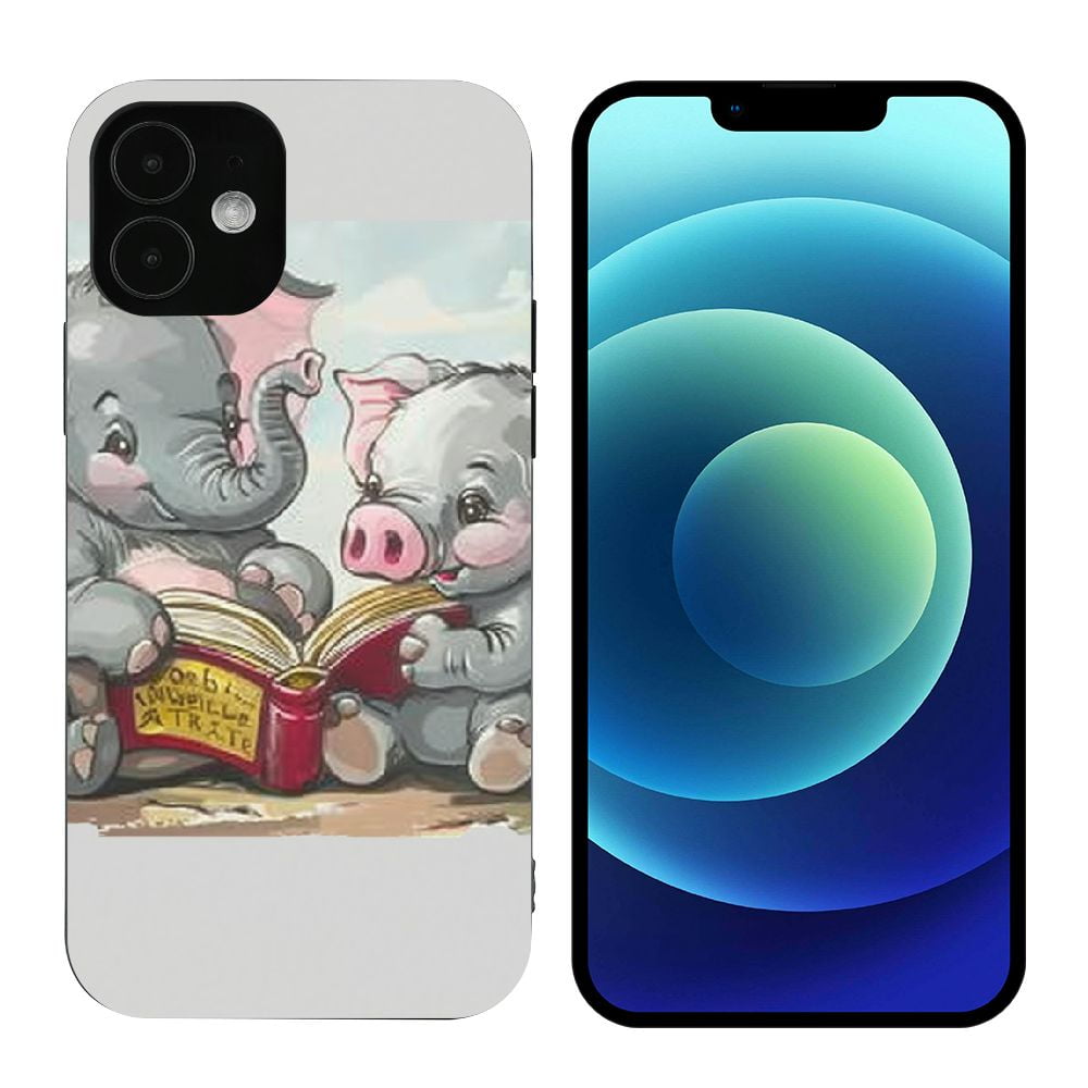 iPhone 13 Reading Elephant And Pig Book Elephant Pig Friendship Case ...