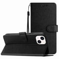 for iPhone 13 Wallet Case, Faux Leather Flip Folio Phone Cover with ...