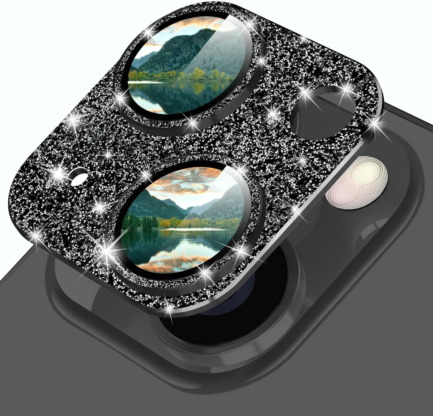 for iPhone 13/iPhone 13 Mini Camera Lens Protector, [4TH Gen New Bling ...
