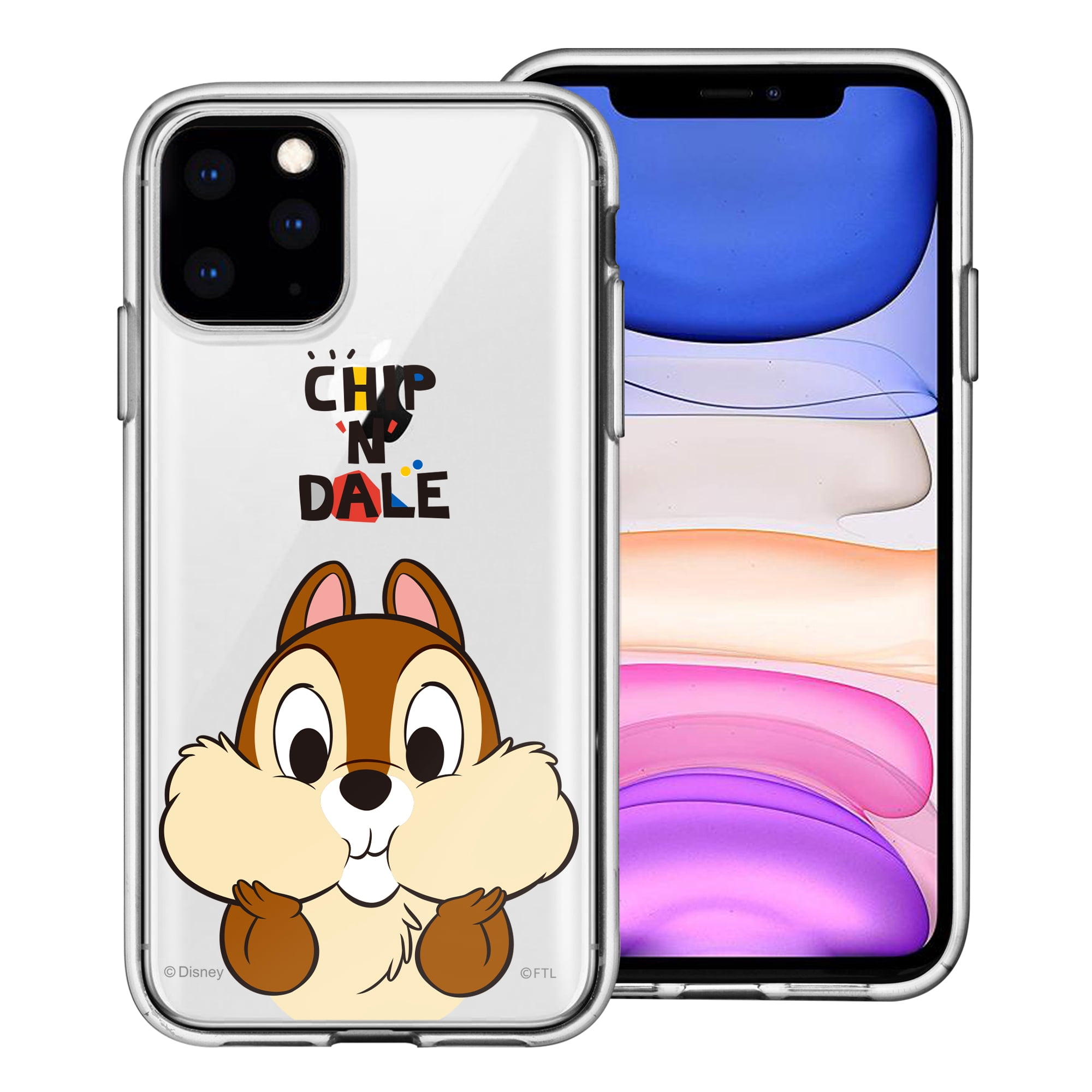 iPhone 13 mini Case (5.4inch) Clear TPU Cute Soft Jelly Cover - Chip ...