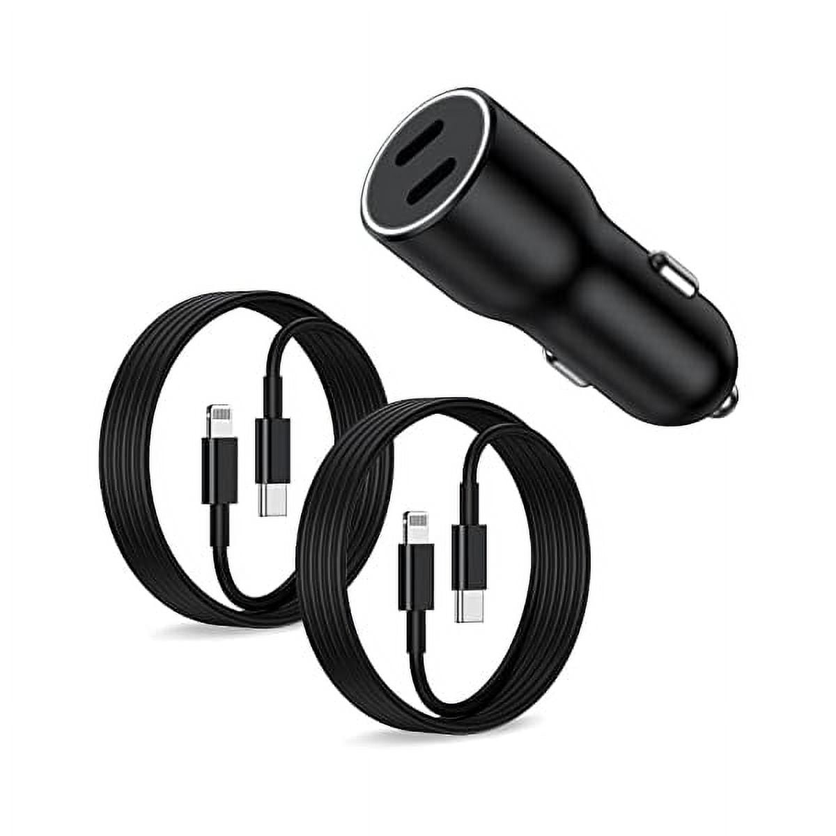 iPhone 14 13 Car Charger, [Apple MFi Certified] 45W Dual Port USB C ...