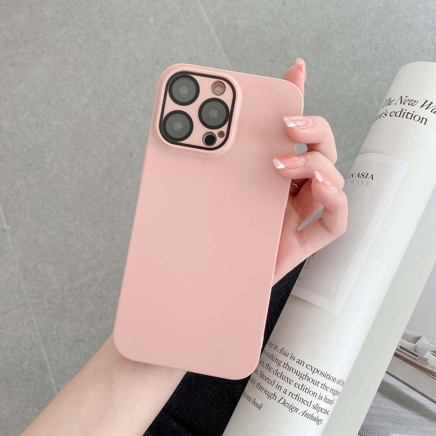 for iPhone 14 Case with Lens Protective Film, Drop Protection ...