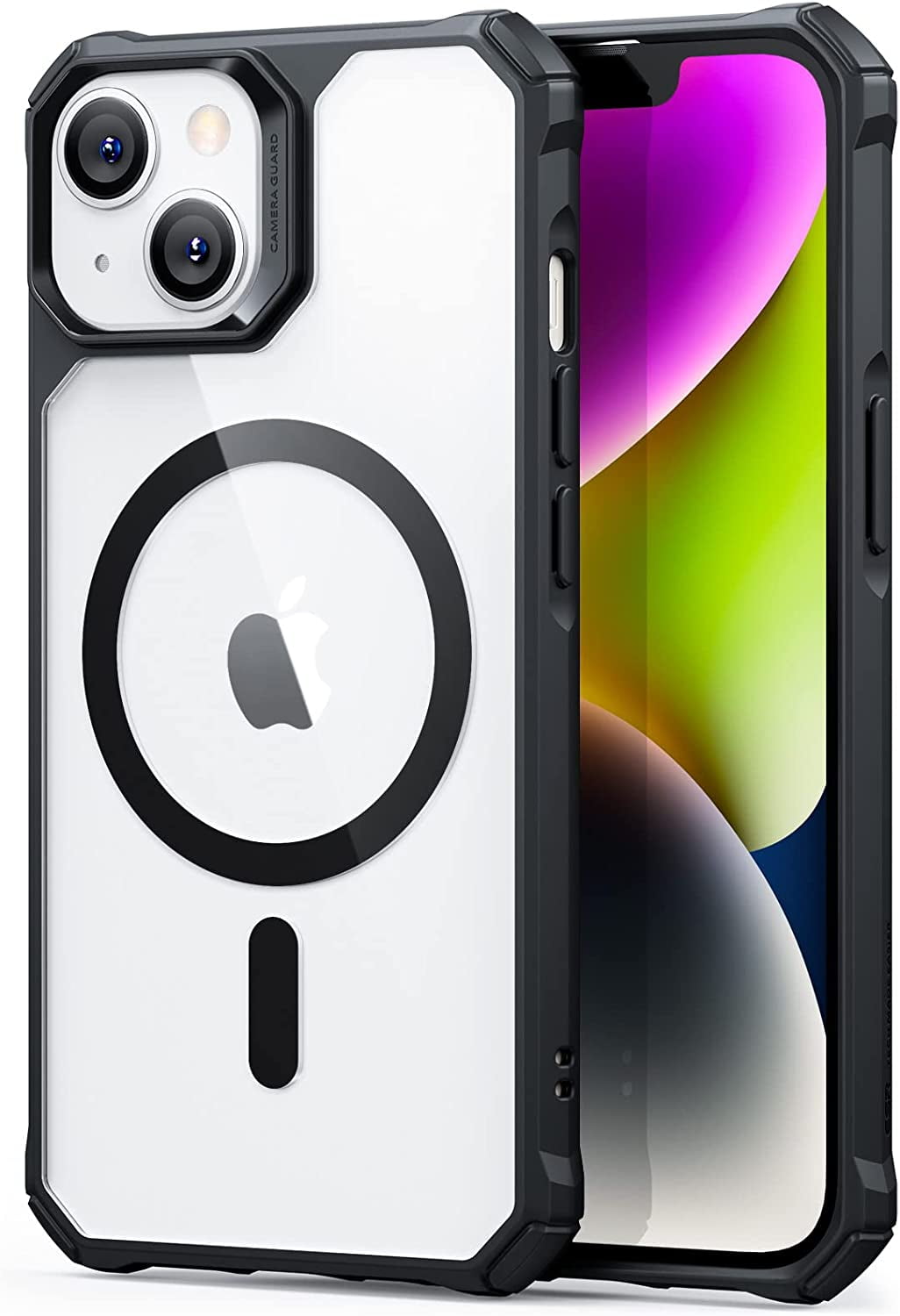 iPhone 14 Case/iPhone 13 Case, Compatible with MagSafe, Shockproof ...