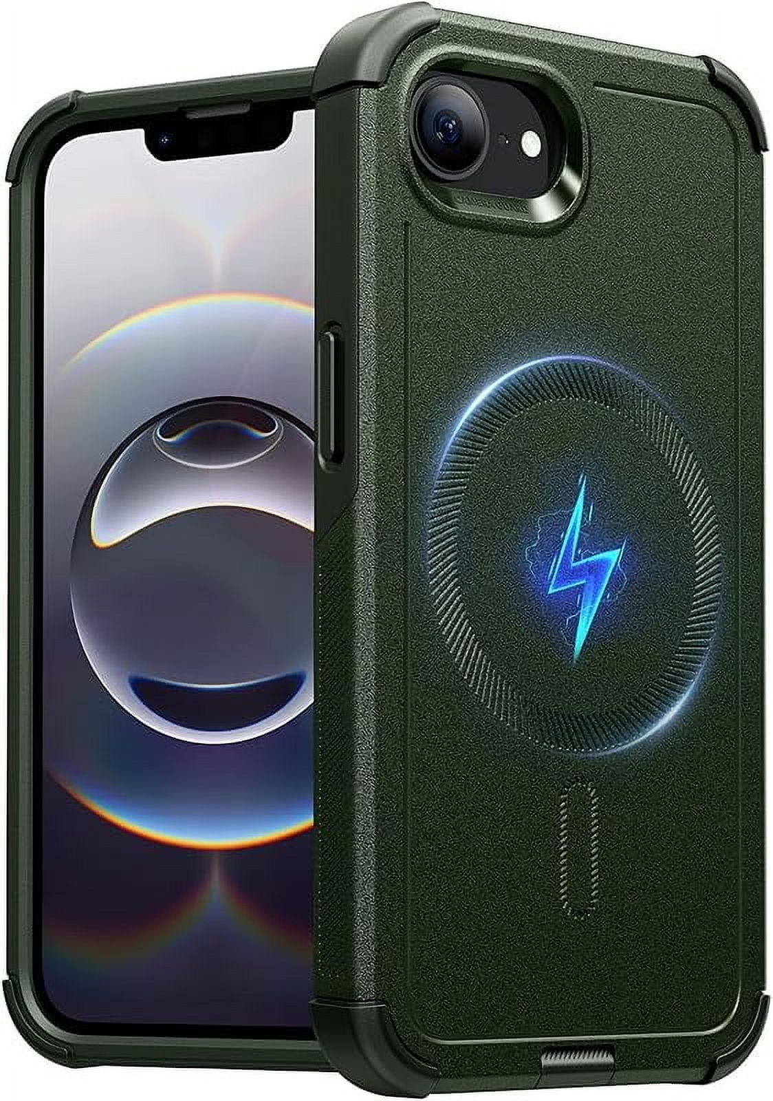 iPhone 14 Case/iPhone 13 Case, Military-Grade Protection, Shockproof ...