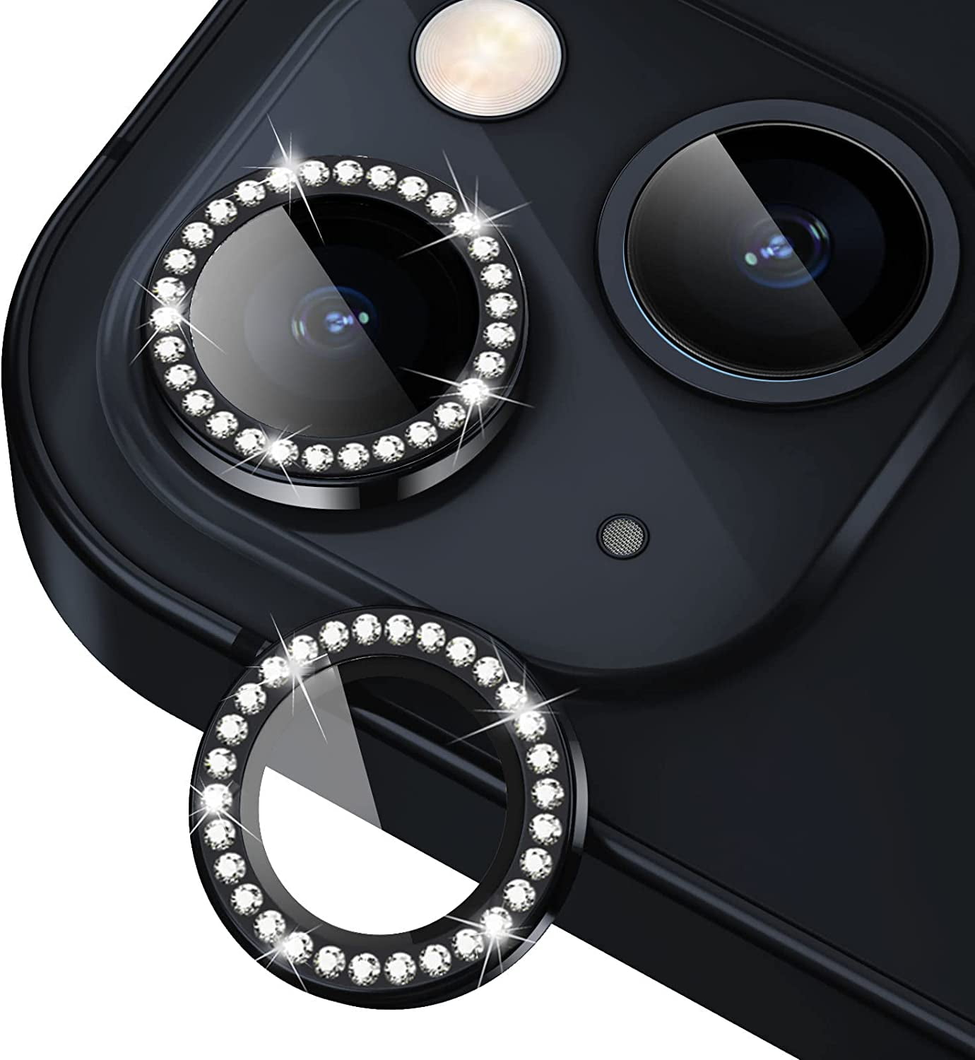 for iPhone 14 / iPhone 14 Plus Camera Lens Protector Bling, 9H Hardness ...