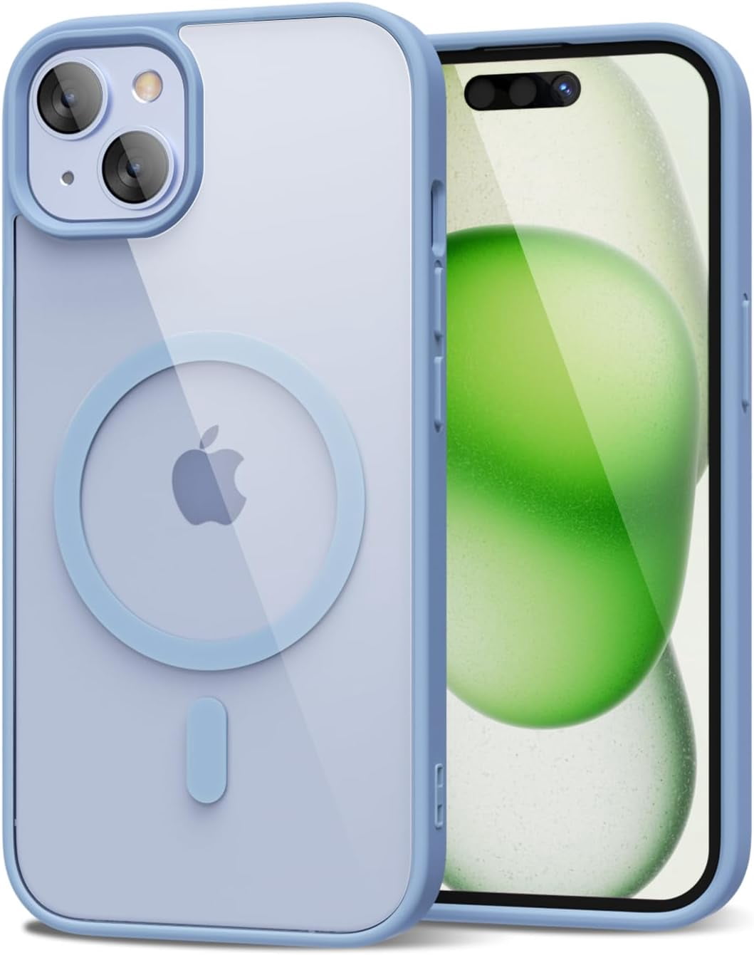 for iPhone 14 Plus Case Clear Magnetic Compatible with Magsafe, Thin ...