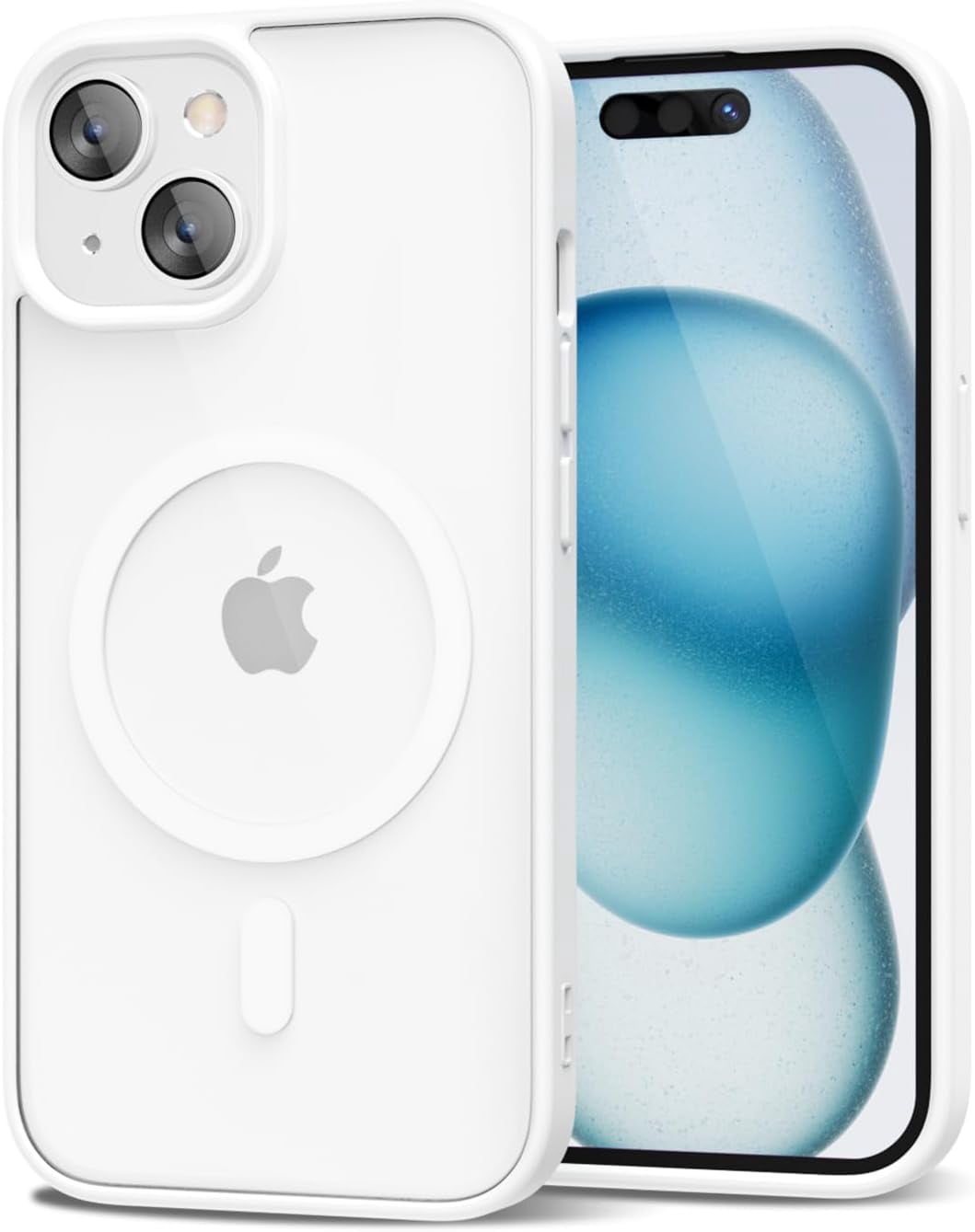 for iPhone 14 Plus Case Clear Magnetic Compatible with Magsafe, Thin ...