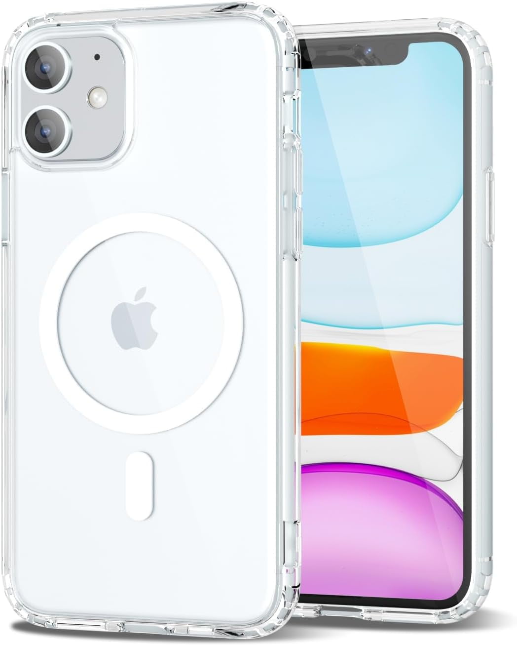 for iPhone 14 Plus Case Clear Magnetic Compatible with Magsafe, Thin ...