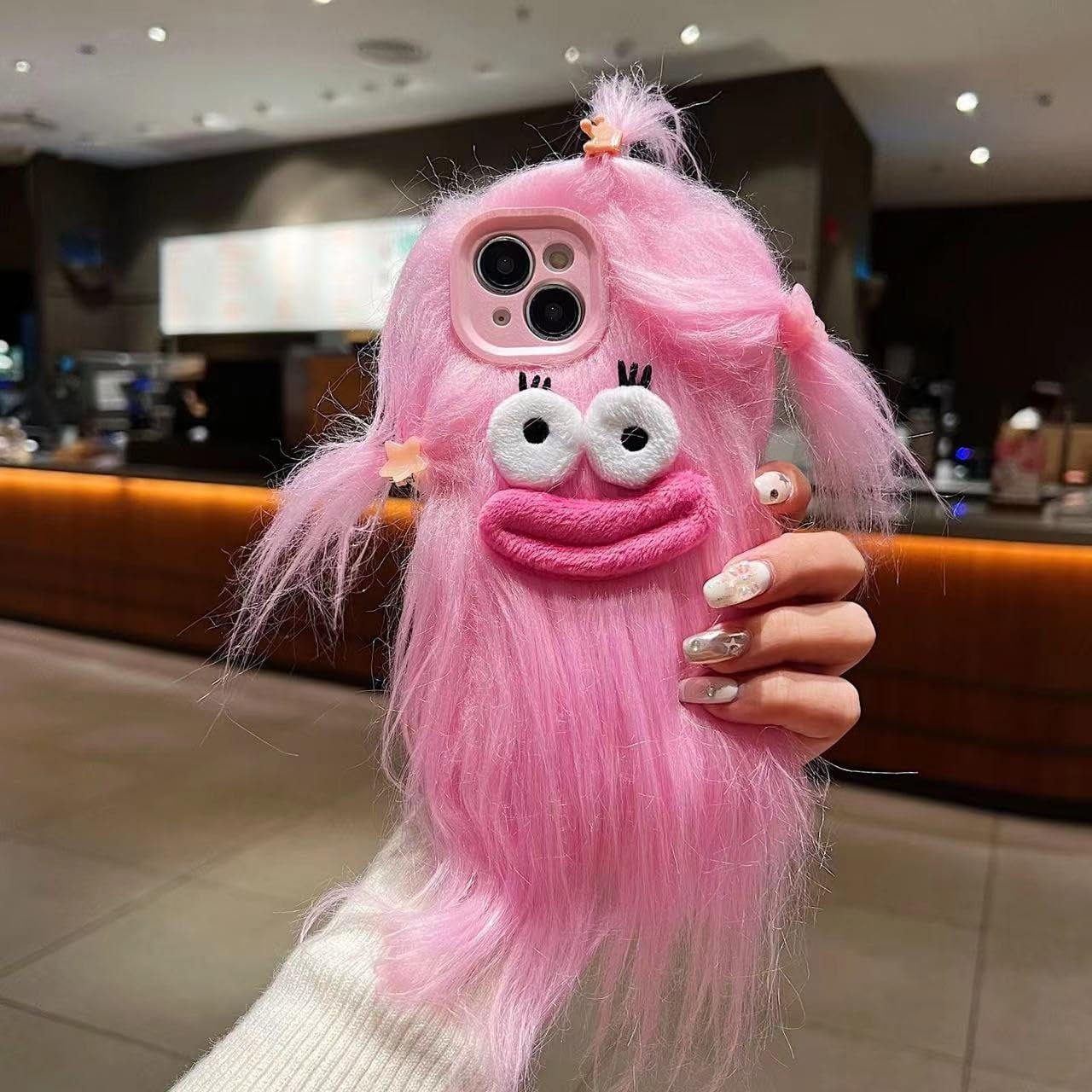 for iPhone 14 Plus Case,Funny and Silly Weird Furry Phone Cases [DIY ...