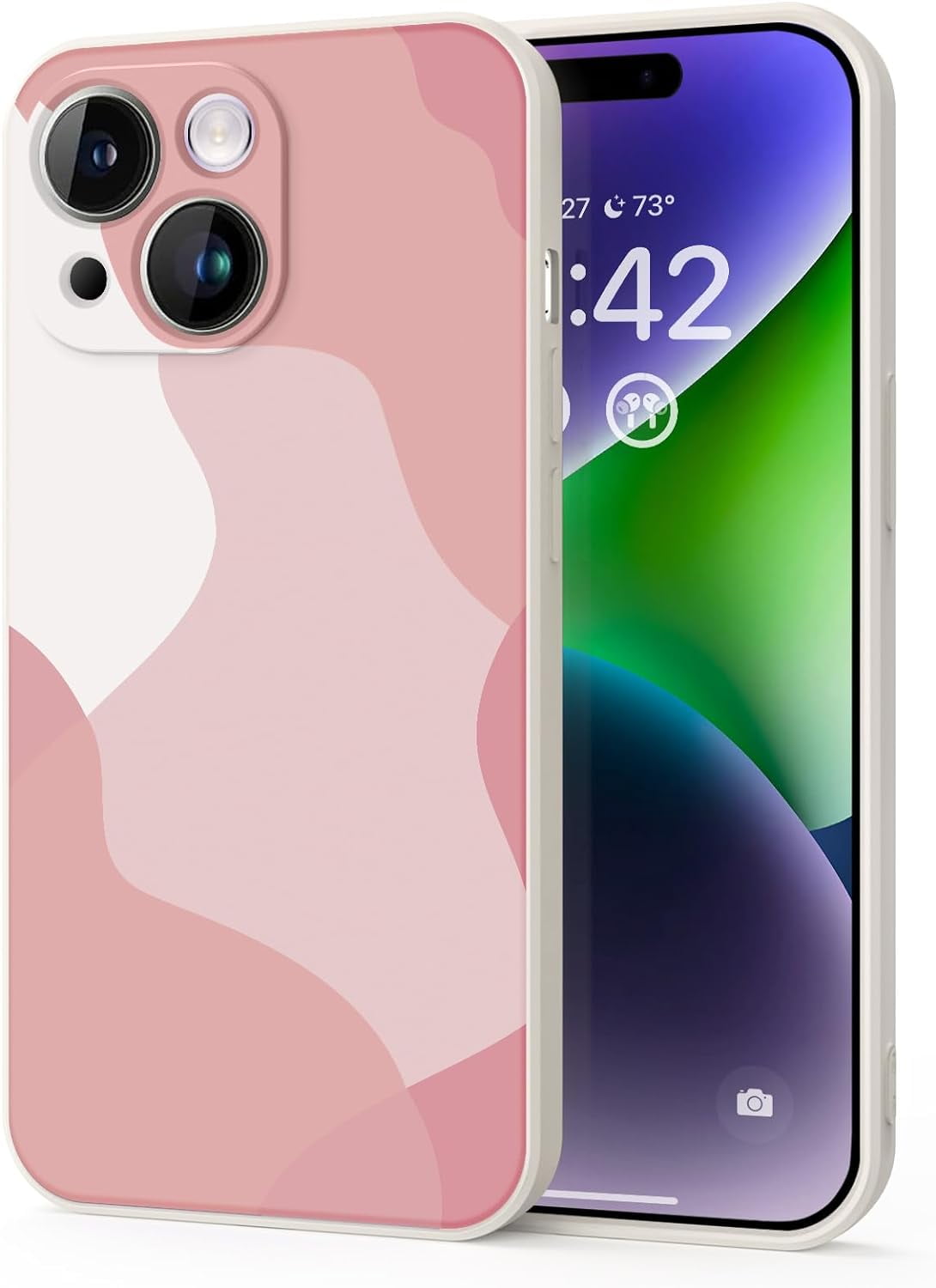 for iPhone 14 Plus Case, Thin Liquid Silicone Case,Shockproof,Slim Thin ...