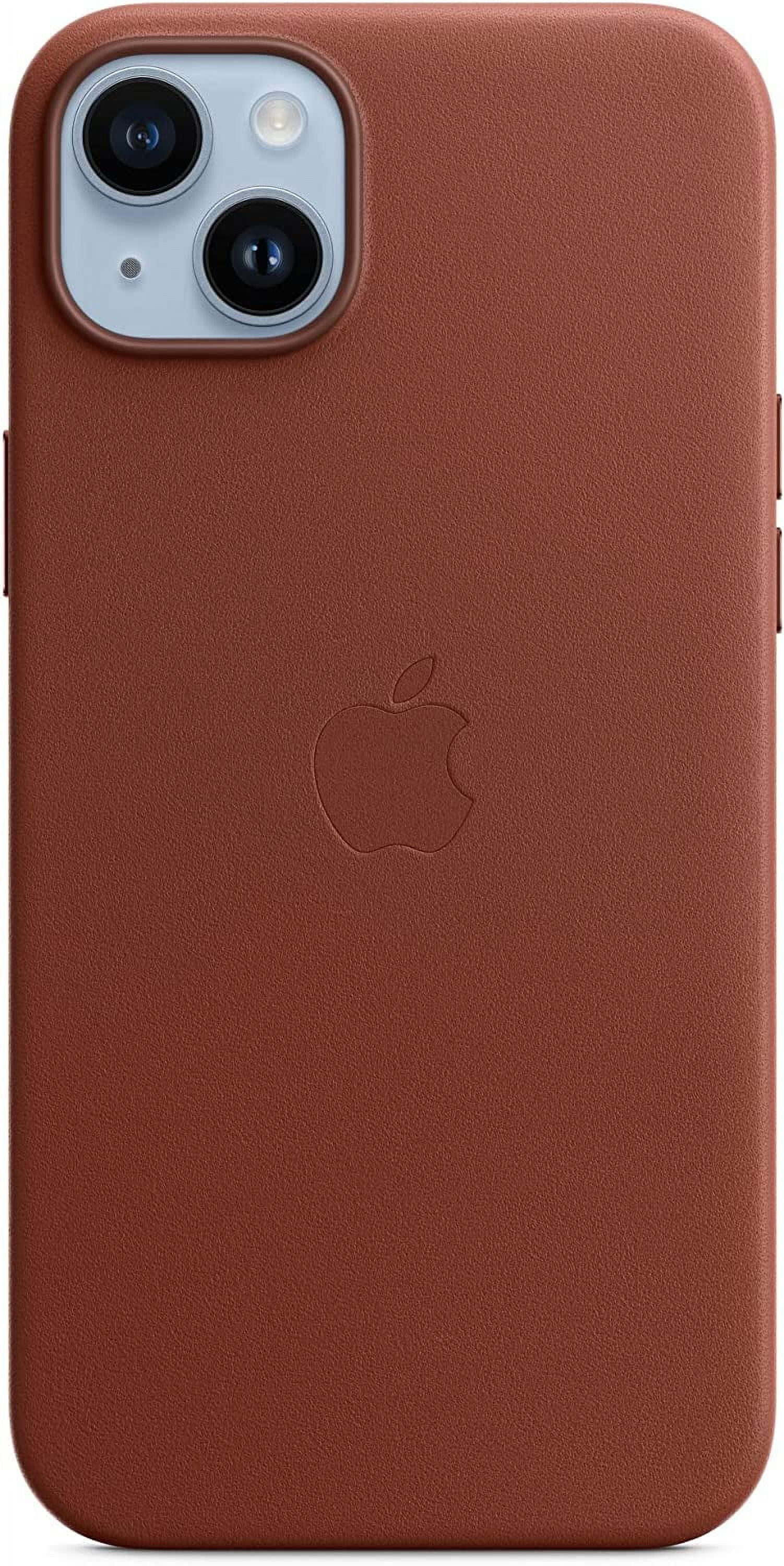 iPhone 14 Plus Leather Case with MagSafe - Umber - Walmart.com