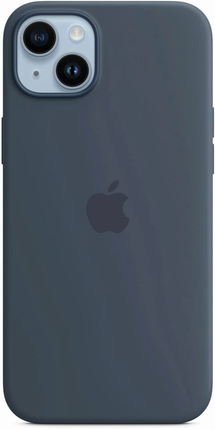 iPhone 14 Plus Silicone Case with MagSafe - Storm Blue - Walmart.com