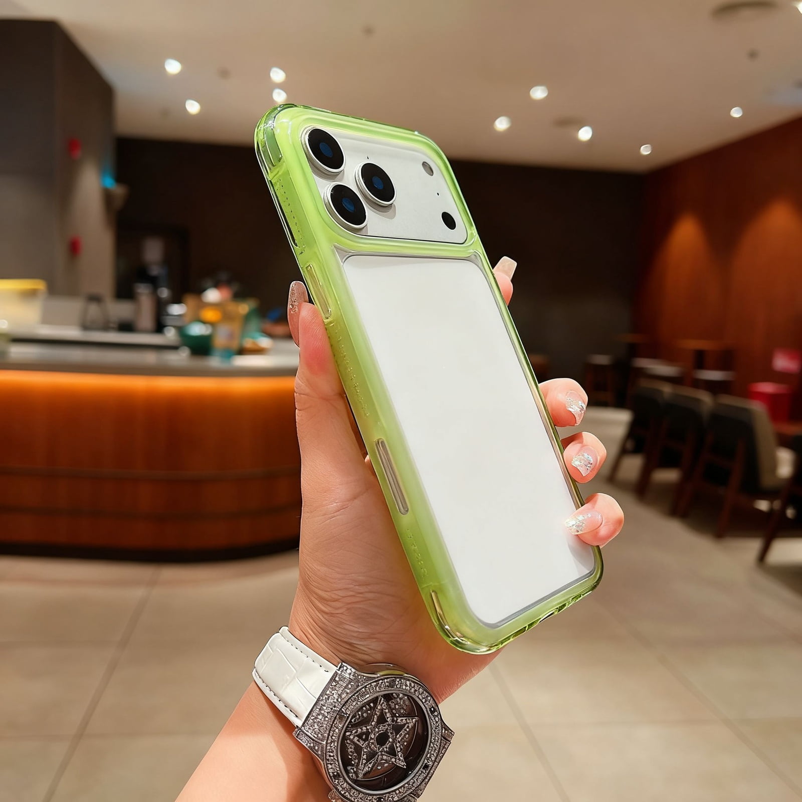 for iPhone 14 Pro Case Clear [Not-Yellowing] [Colorful Frame Drop ...