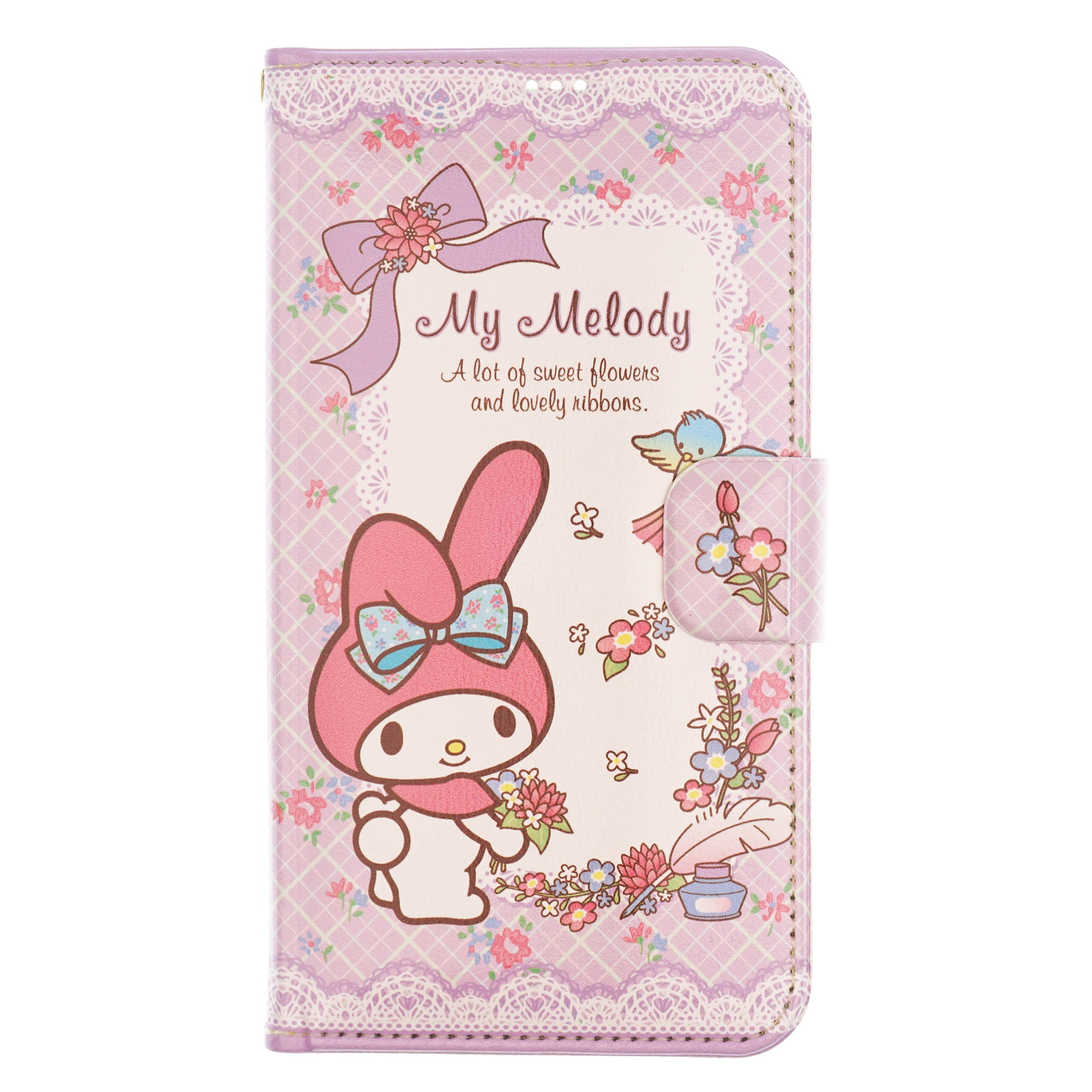 iPhone 14 Pro Max Case (6.7inch) Sanrio Diary Wallet Flip Mirror Cover ...