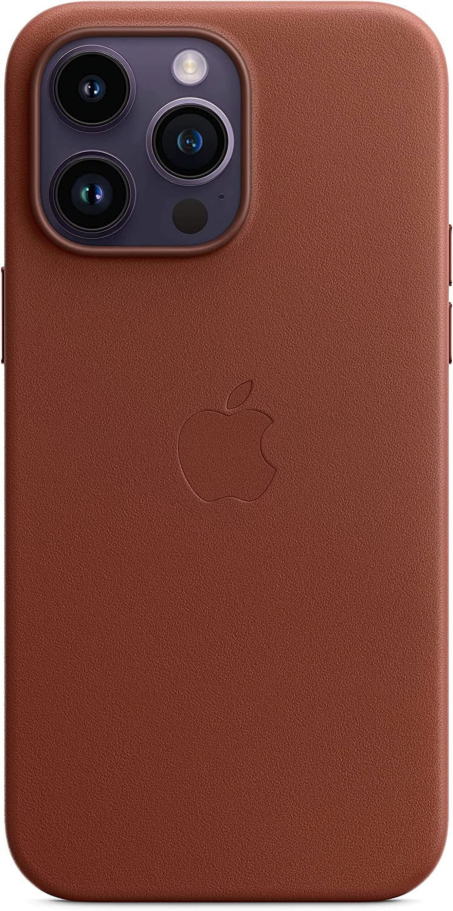 iPhone 14 Pro Max Leather Case with MagSafe - Umber - Walmart.com