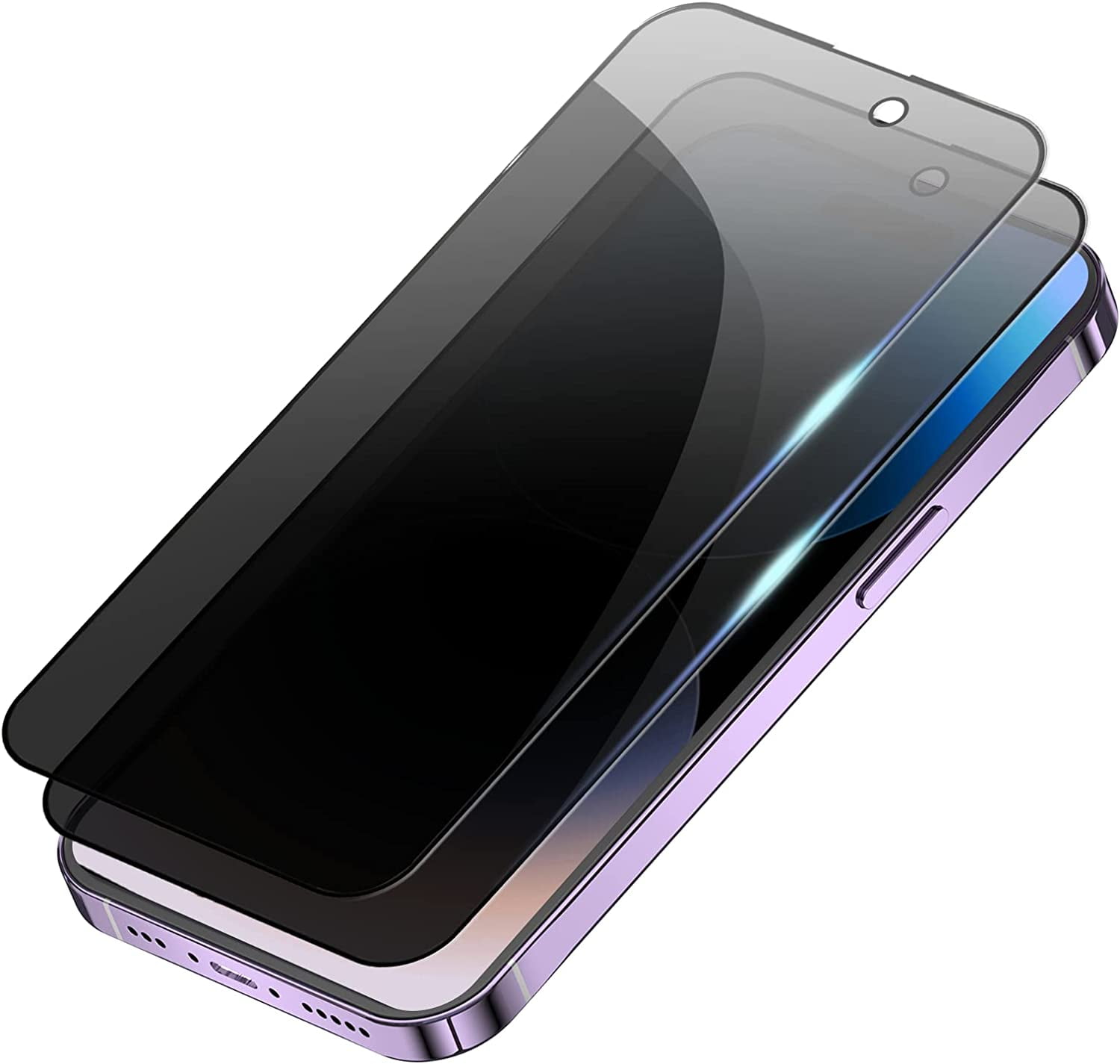 iPhone 14 Pro Max Privacy Screen Protector,2 Pack 14 Pro Max Screen ...
