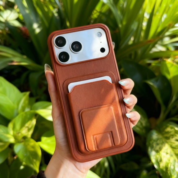 For iPhone 14 Pro Phone Case,With Invisible Kickstand,Credit Card ...