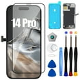 iPhone 14 Pro Screen Replacement, 3D Touch LCD Display 6.1 Inch for ...