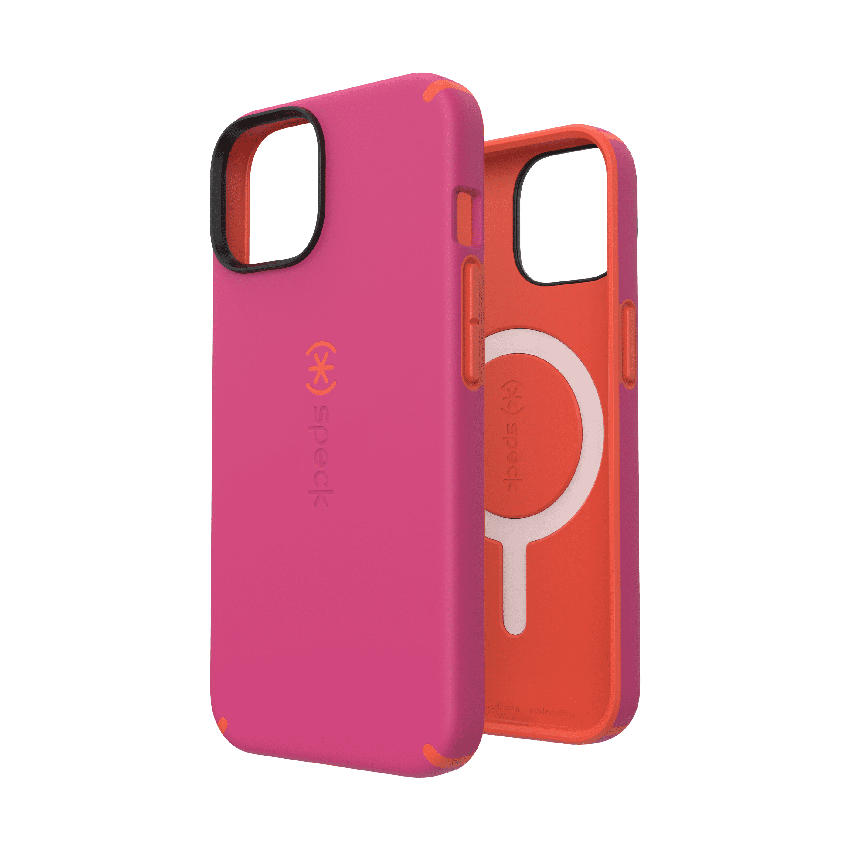 iPhone 14 Speck CandyShell Pro with MagSafe in Pink and Red - Walmart.com