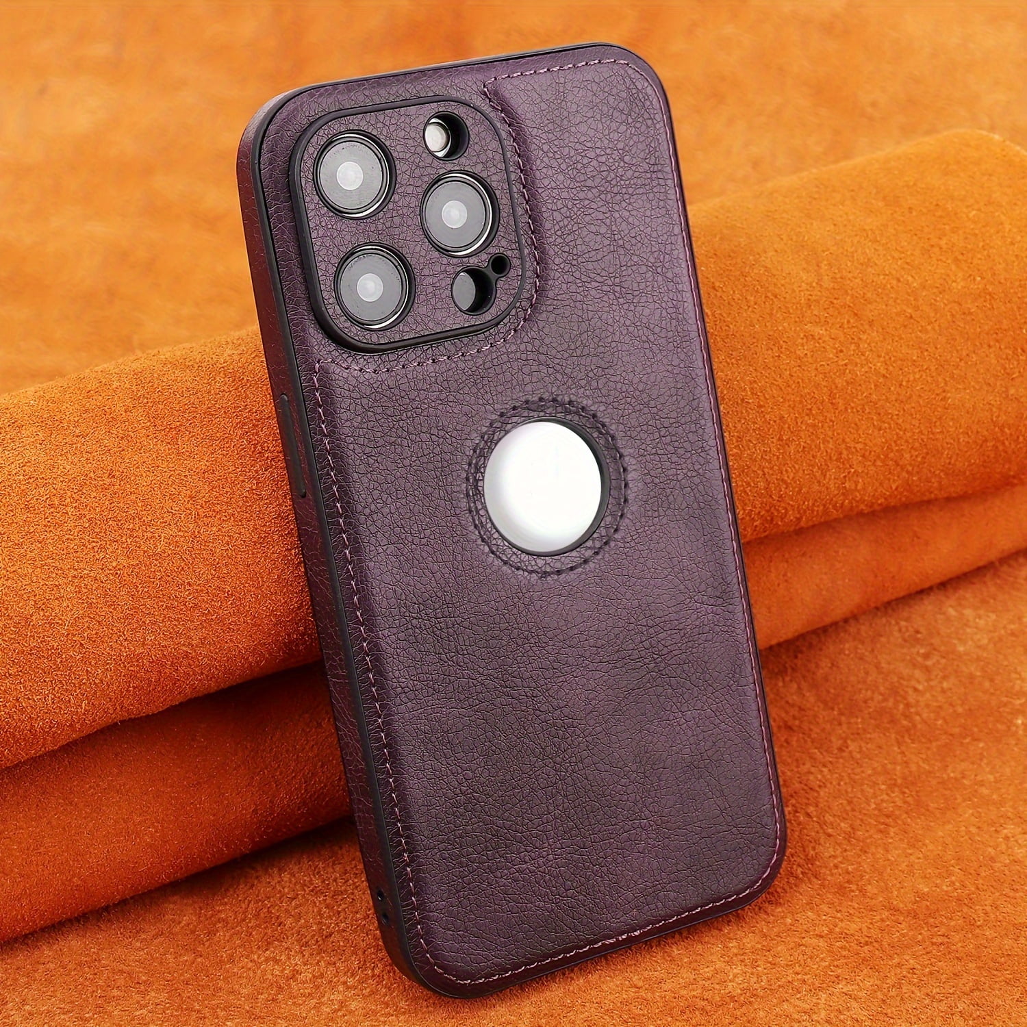 iPhone 15/14/13/12 Pro Max Vegan Leather Case - Slim, Elegant Protection in Multiple Colors ...