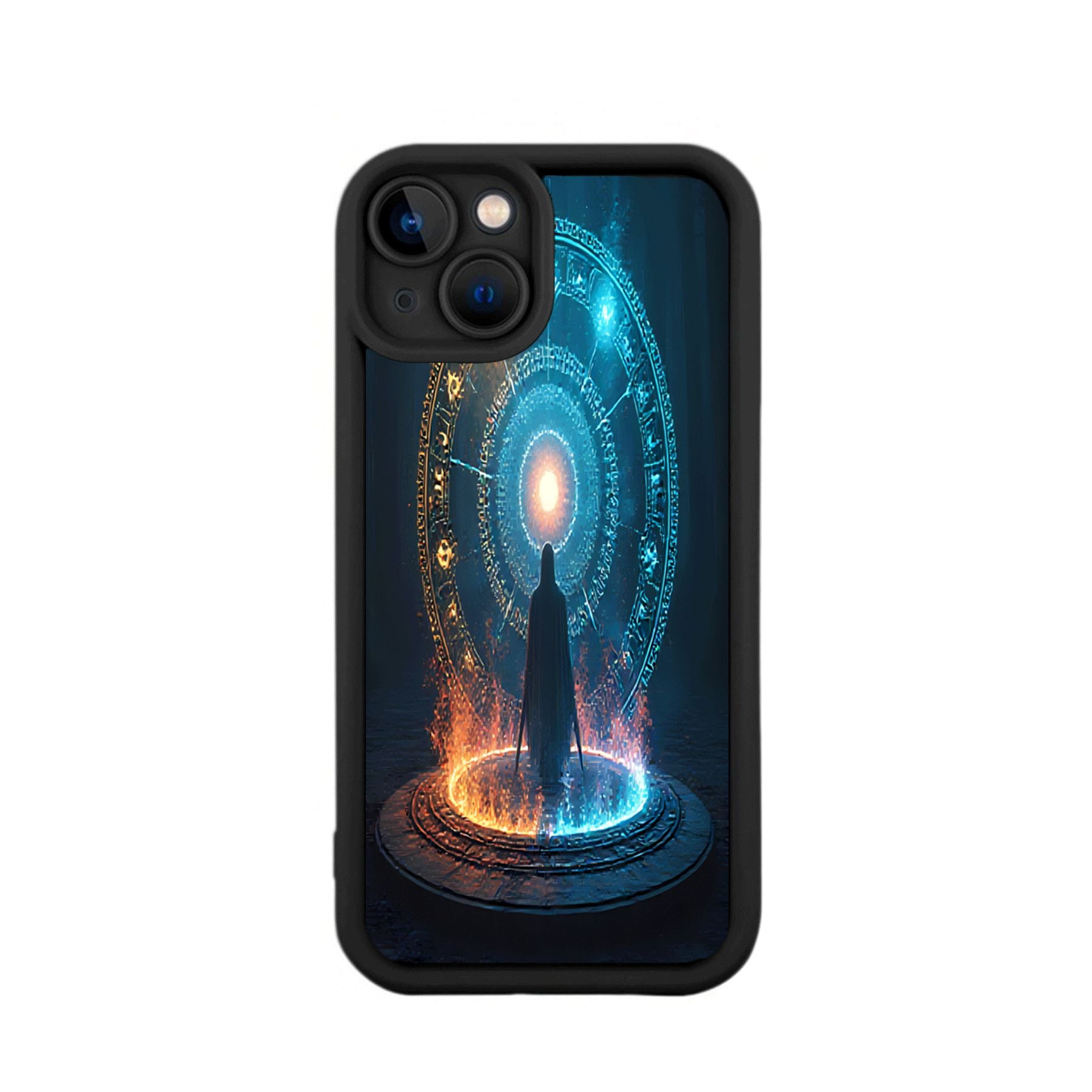 iPhone 15 Case - Lightweight Yellowing Resistant with Intricate Rune ...