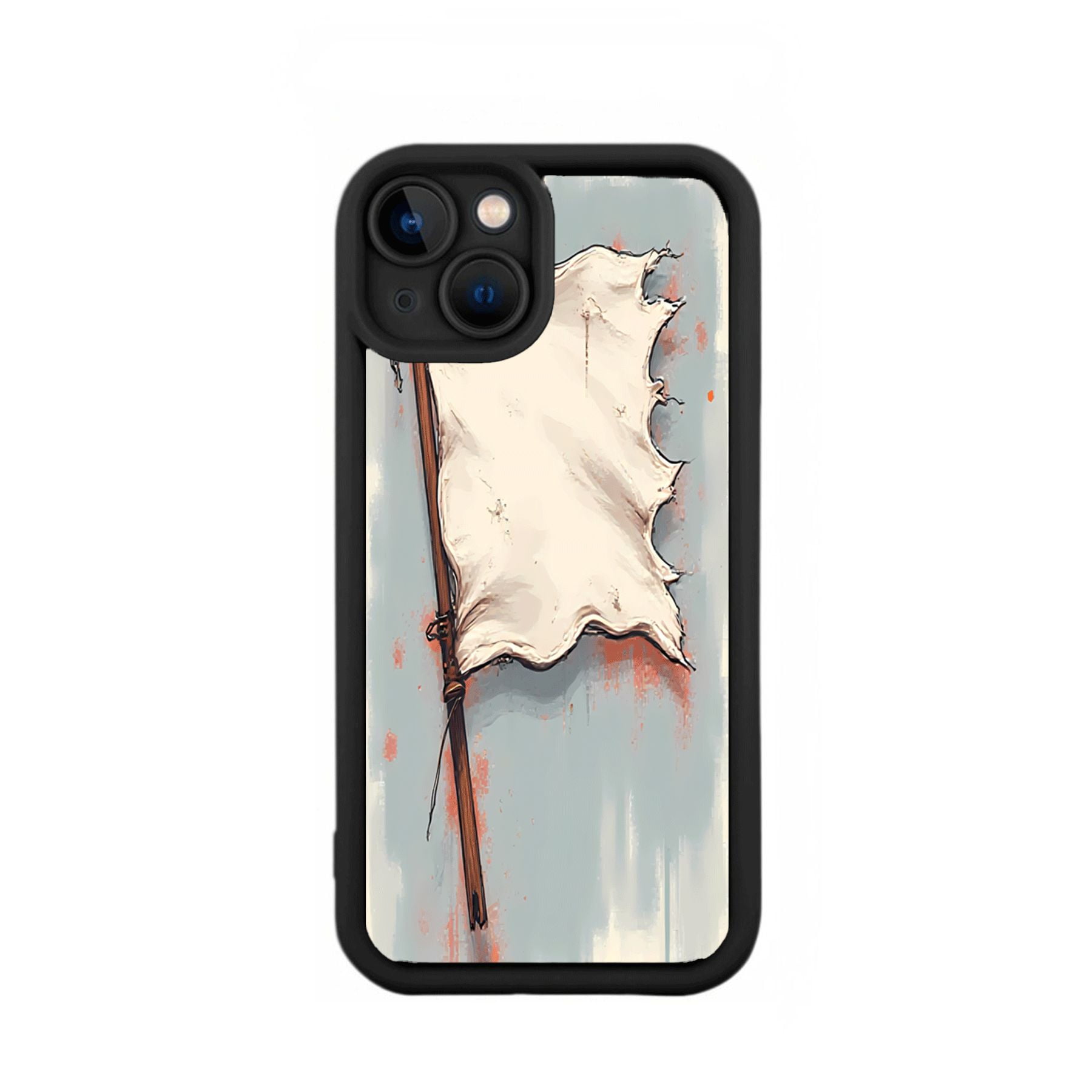 iPhone 15 Case - Lightweight Yellowing Resistant with Unique Tattered ...